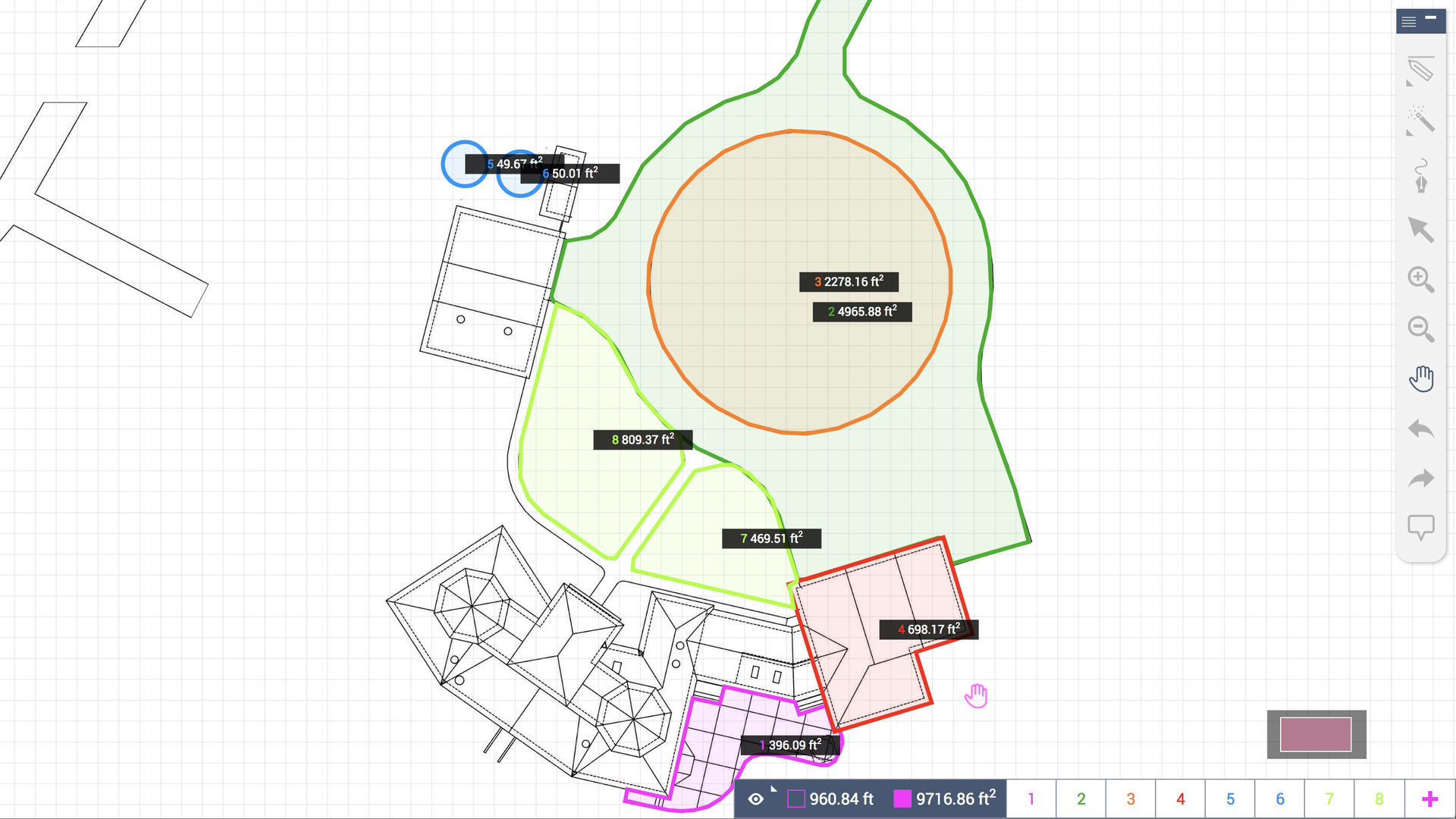 Area Calculator App | Irregular Area Calculator | Calculate Irregular ...